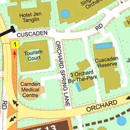 One Tree Hill Tour Map - Maping Resources