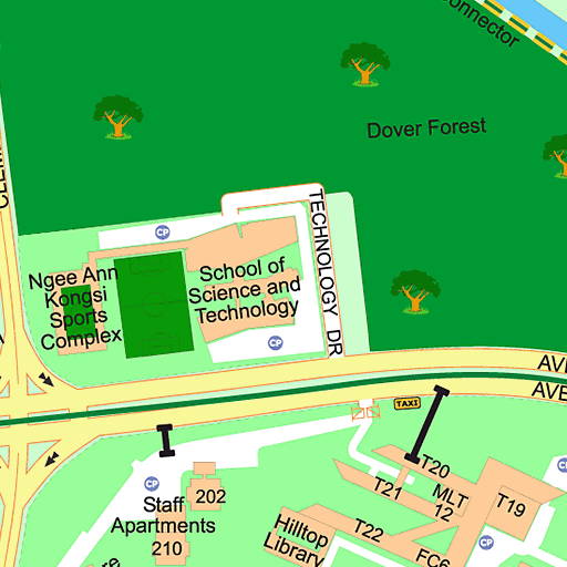 Singapore Polytechnic Map Singapore Polytechnic | Walking Map